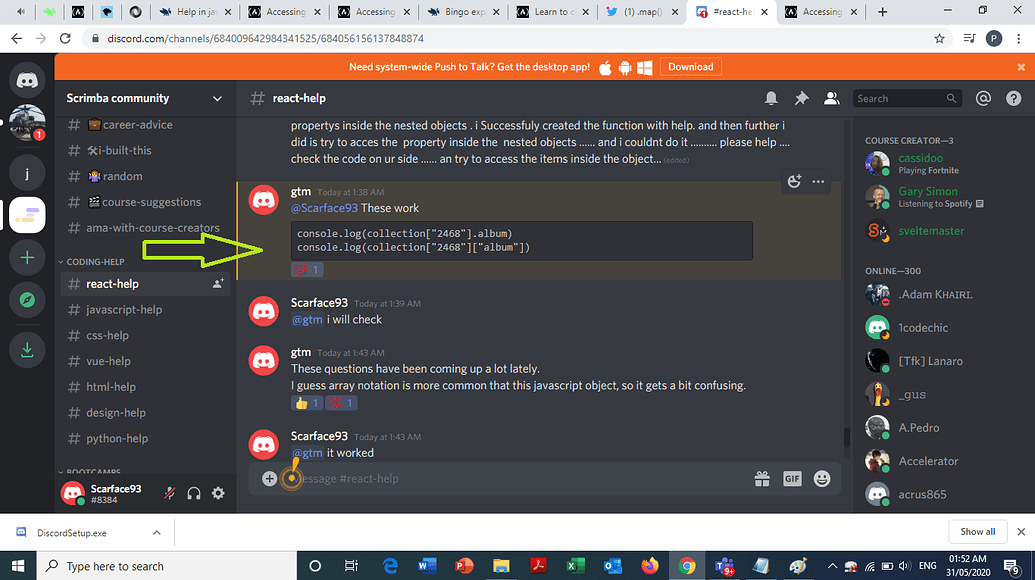 Accessing The Items Inside The Nested Objects Javascript The