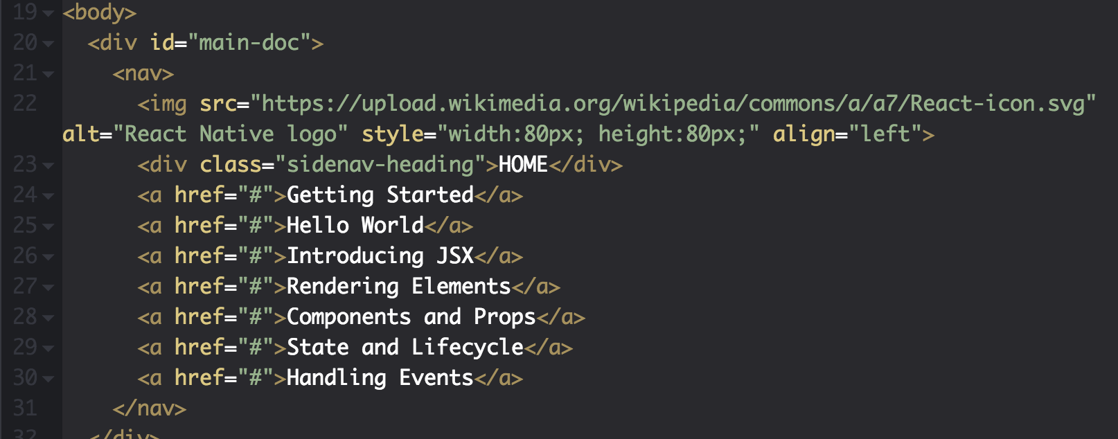 Illussion: Navbar With Logo