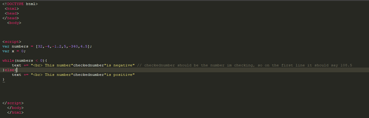 loop-to-check-if-number-in-var-is-positive-or-negative-javascript